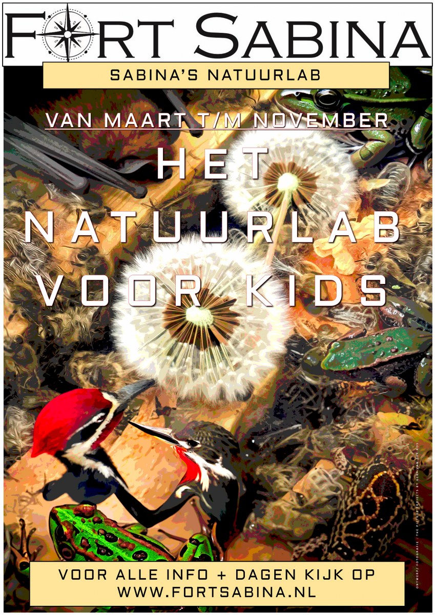 NatuurLab voor Kids - Fort Sabina